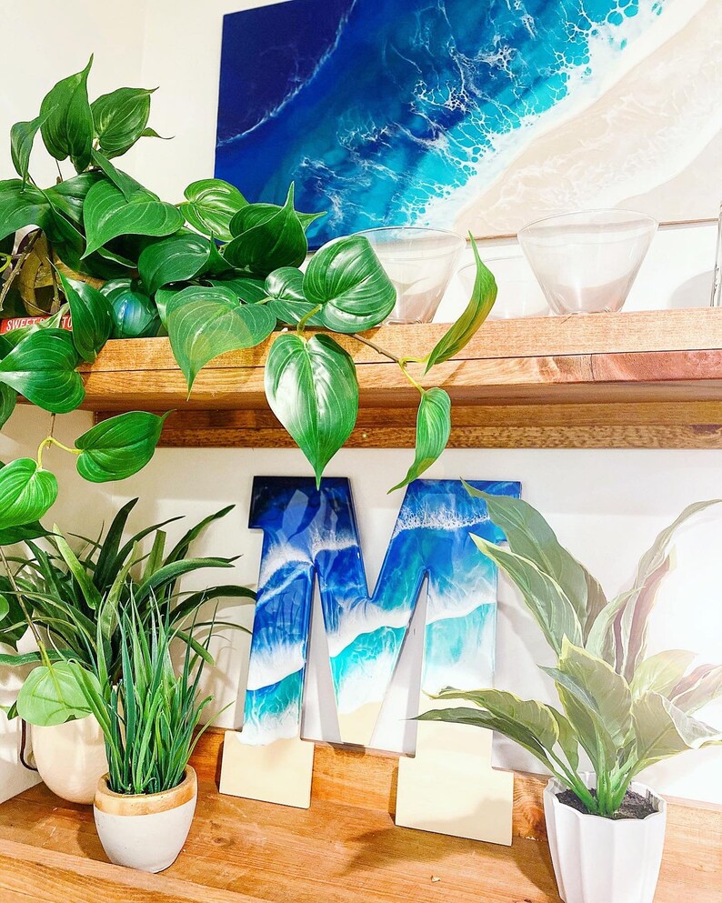 Custom Wooden Beach Letters - Etsy