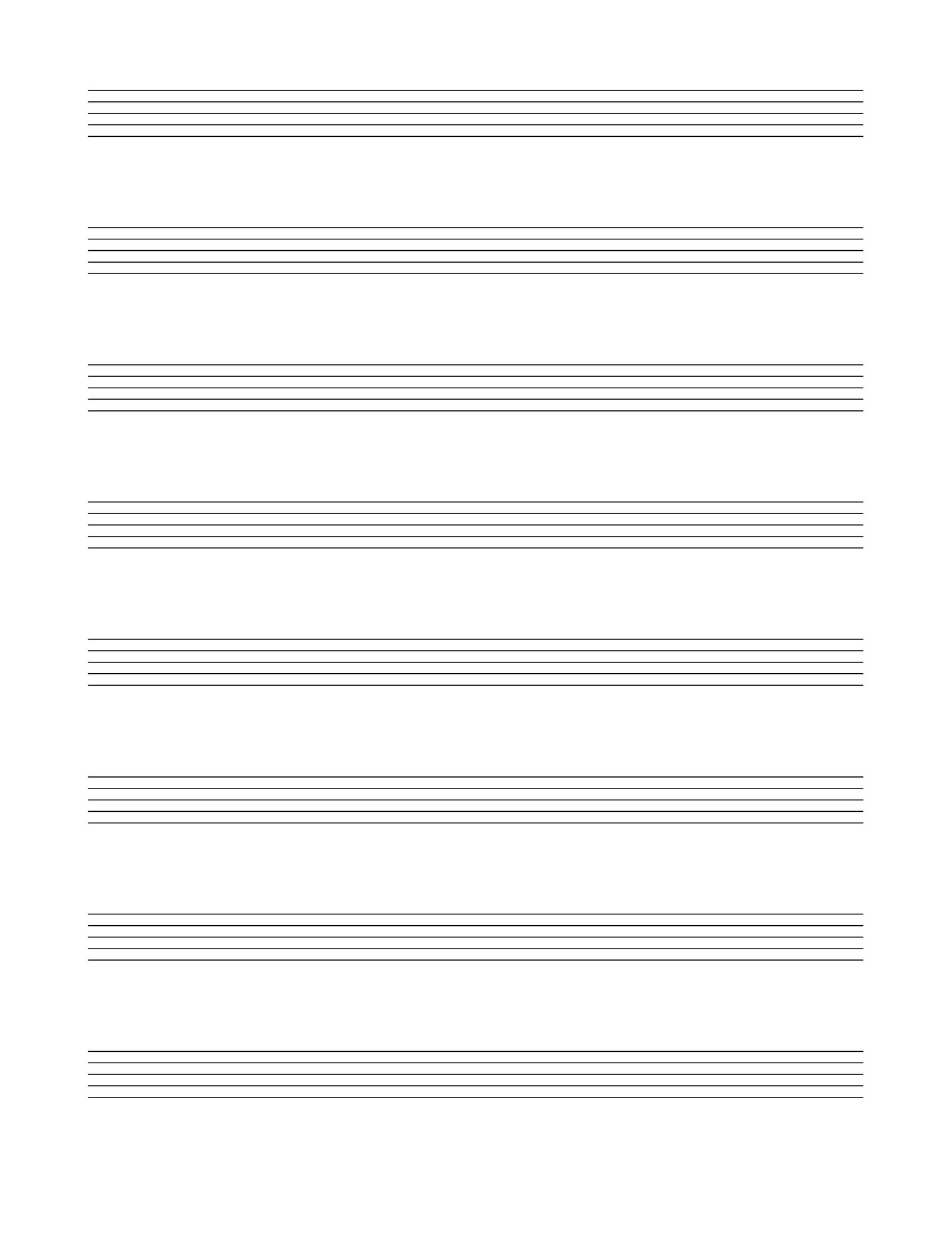 Printable Music Sheets - 100 Pages PDF File- Blank Sheet Music- A4- 8.5 ...