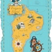 Printable Pirate Treasure Map Coloring Page: Customizable Party ...