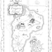 Printable Pirate Treasure Map Colouring Sheet, Instant Digital Download ...
