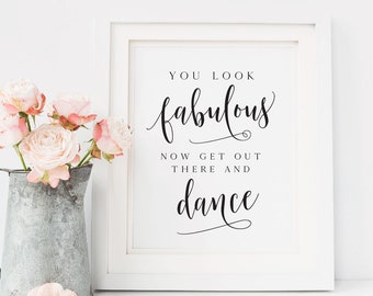 You Look Fabulous - Etsy