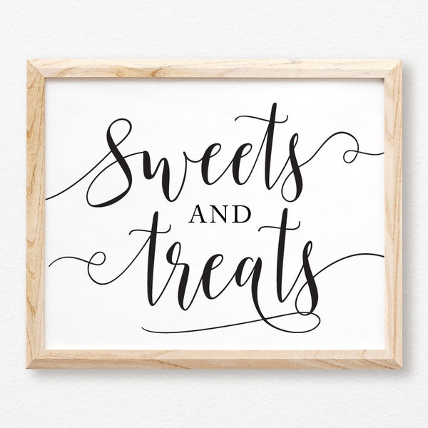 Sweets Table Sign - Etsy