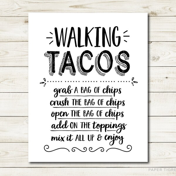 Taco Bar Sign - Etsy