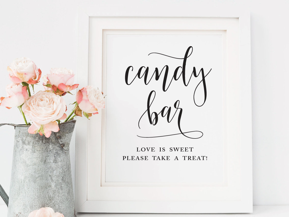 Wedding Candy Bar Sayings