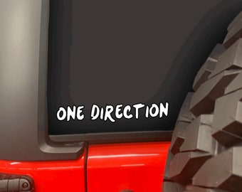 One Direction Decal | Etsy