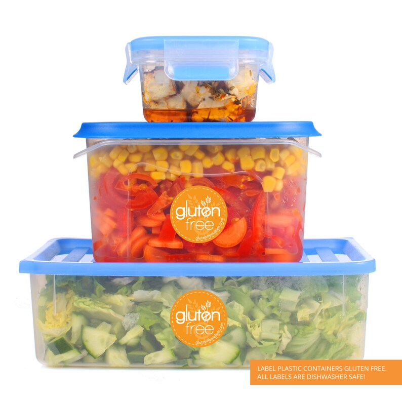 Gluten Free Labels Starter Kit | Etsy