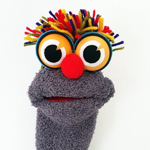 Sock Puppet Hand Puppet With Moving Mouth Fun & Education | Etsy