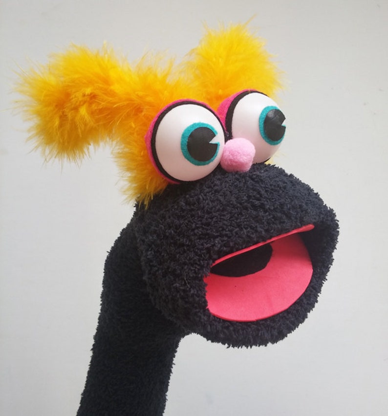 Sock Puppet Hand Made Puppet With Moving Mouth Fun & Education - Etsy
