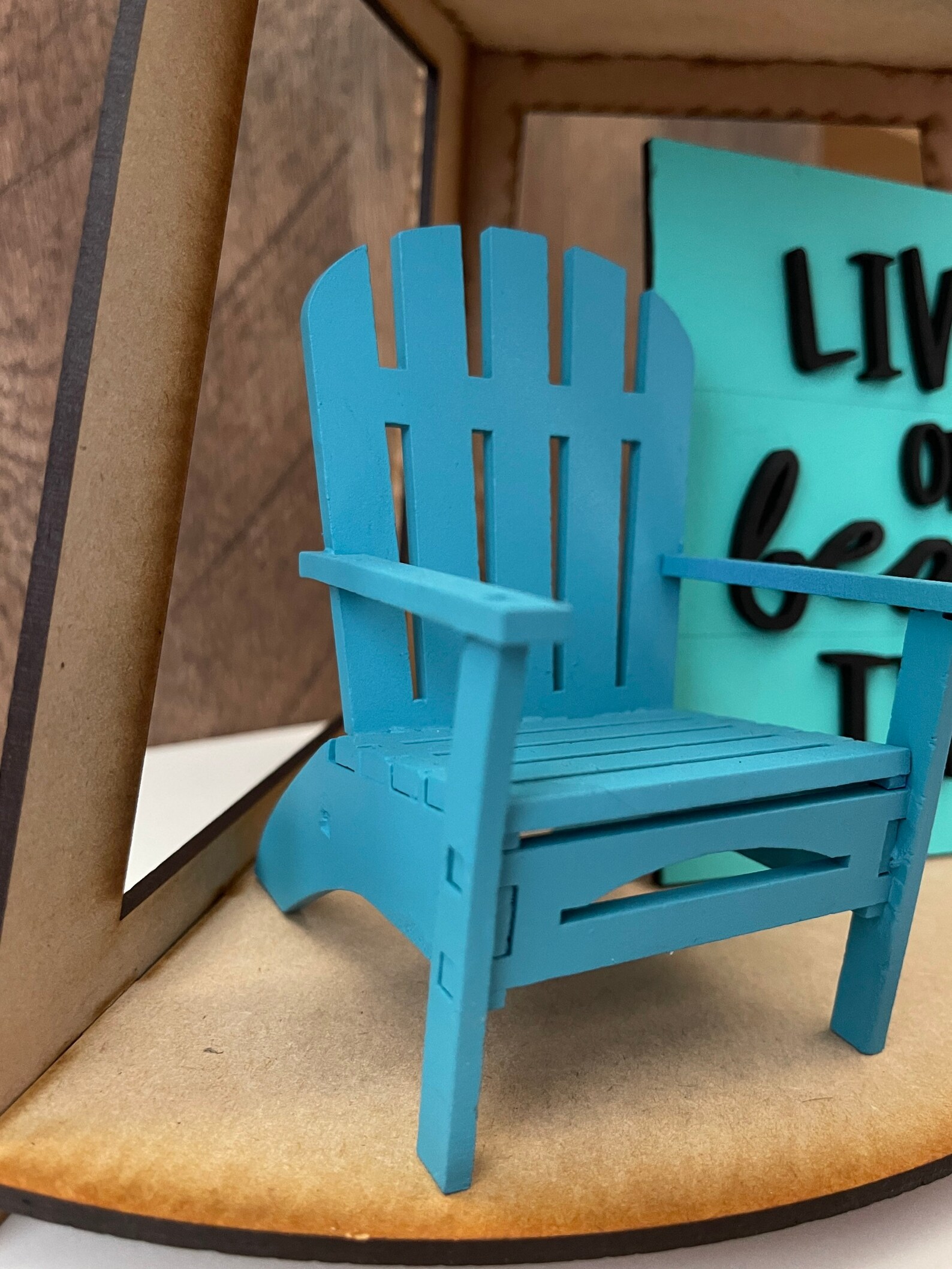 Laser Cut Tiered Tray Adirondack Chair DIGITAL DOWNLOAD - Etsy