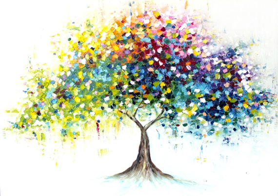 Abstract Art Tree Of Life