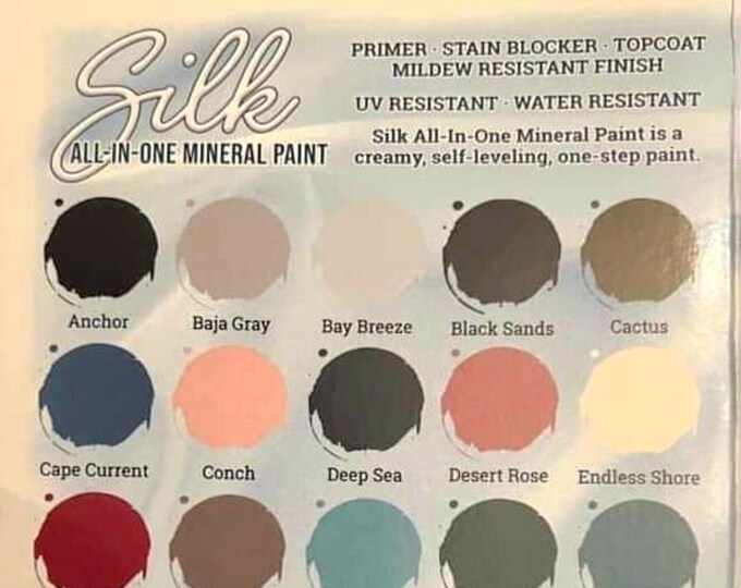 CLEARANCE SILK Paint All in One Mineral Paint - Etsy