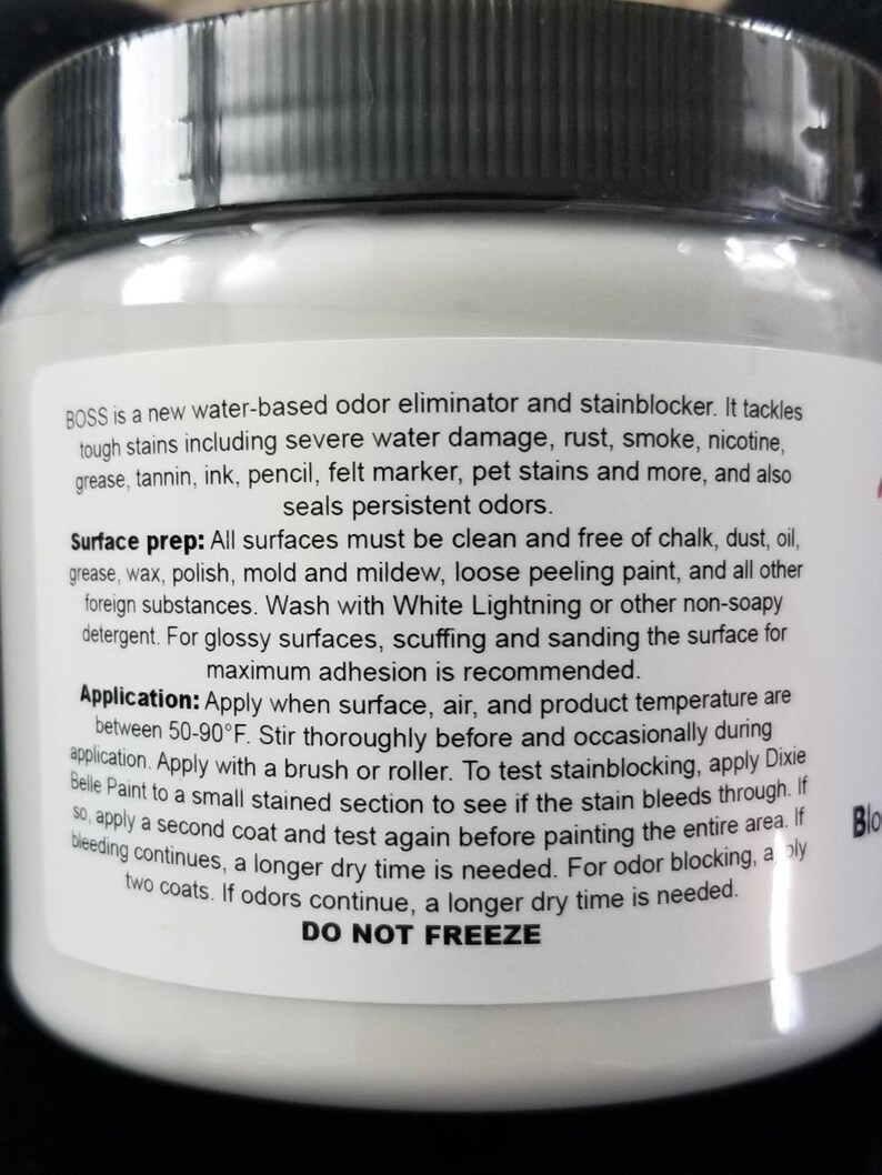 Dixie Belle BOSS-Bleed Through and Odor Blocker | Etsy