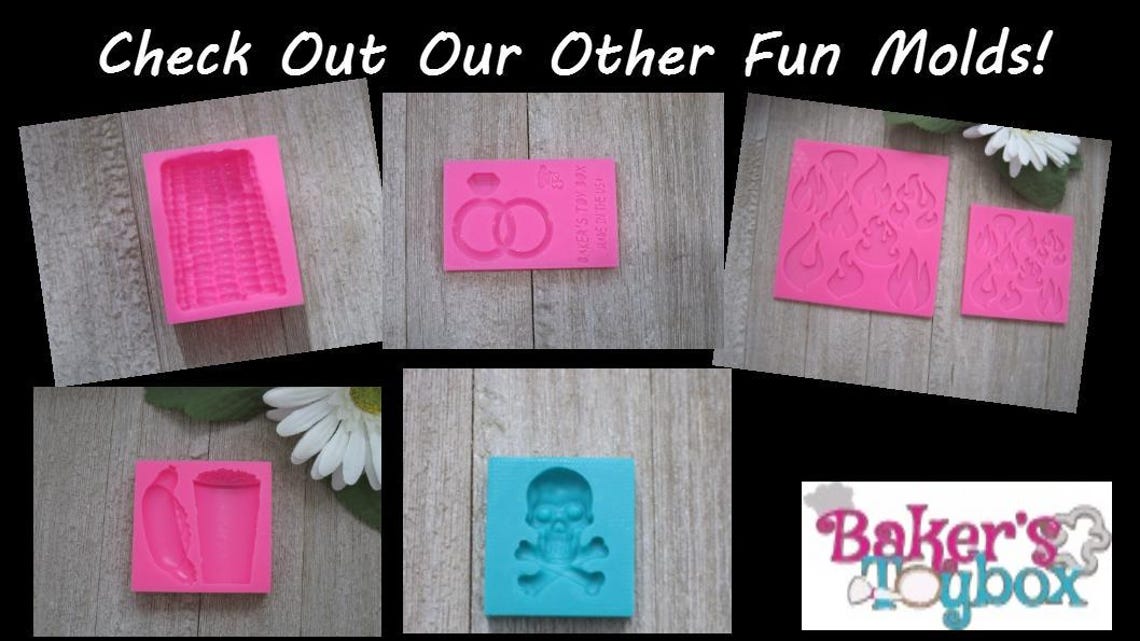 Easy Paint Splatter Mold - Paint Puddles Mold - Layering Mold - Food ...