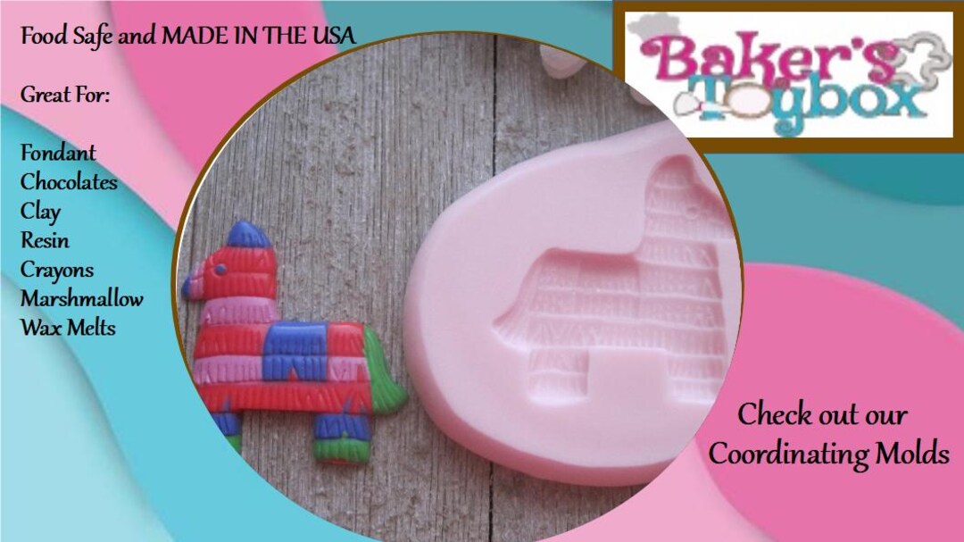 CLEARANCE Pinata Silicone Mold - Pinata Mold - Party Mold - Food Safe ...