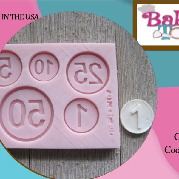 Mould Coins Baking - Etsy