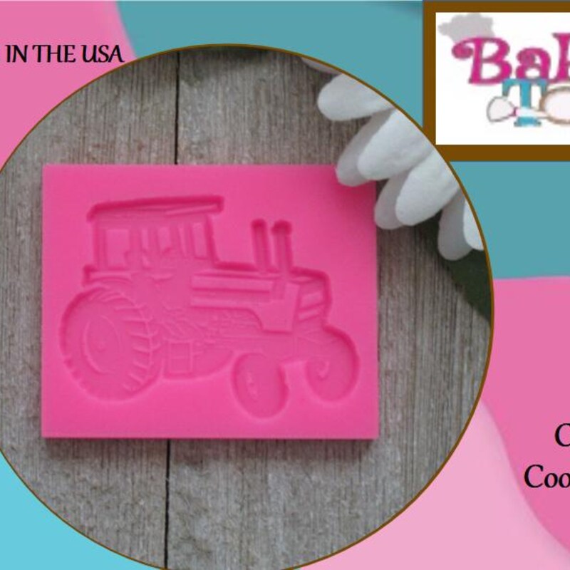 Fondant Tractor - Etsy