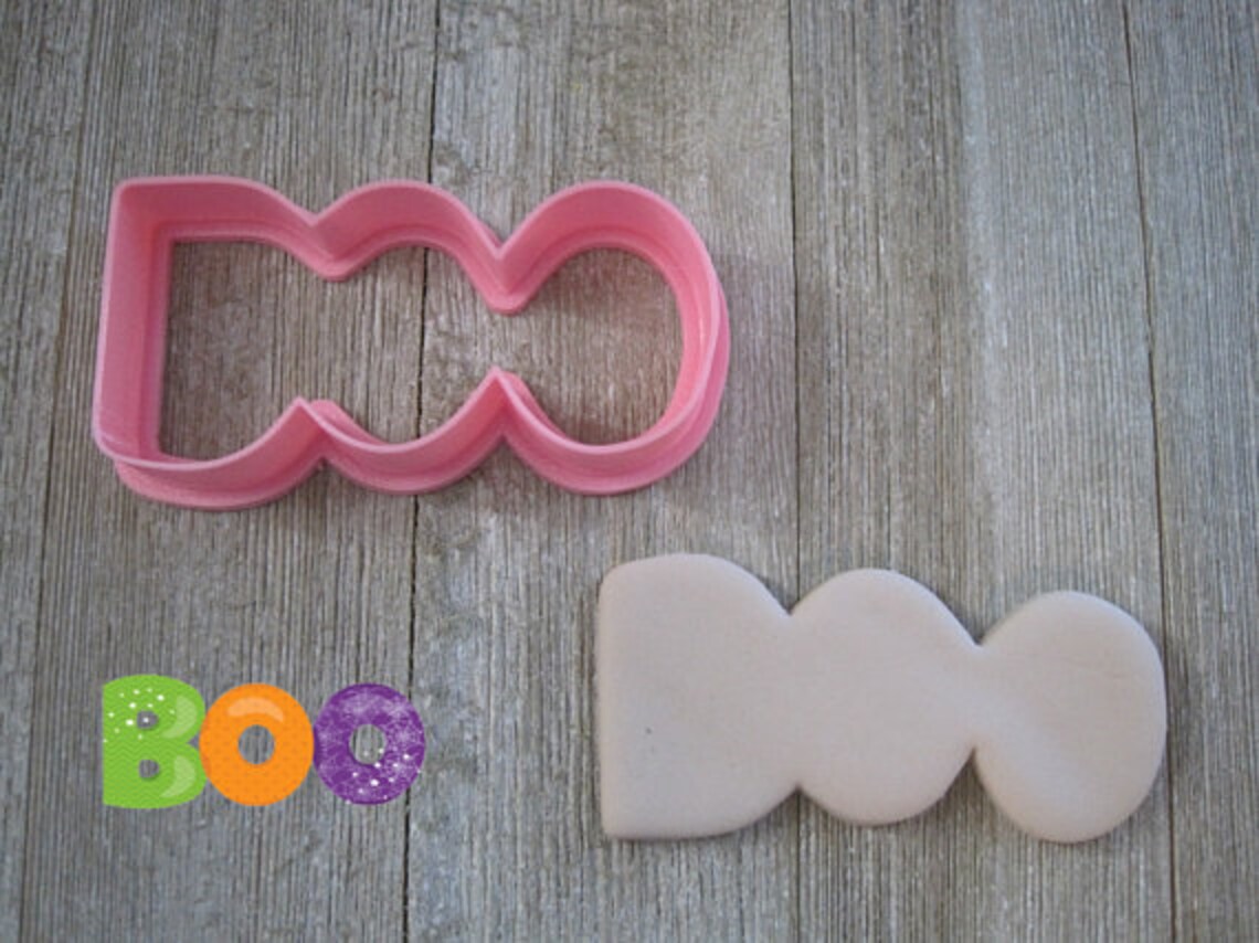 Boo Cookie Cutter - Halloween Cookie Cutter - 3D Cookie Cutter ...