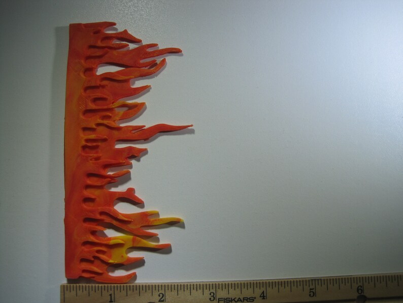 Flame Layering Mold - Fire Layering Mold - Layering Mold - Food Safe ...