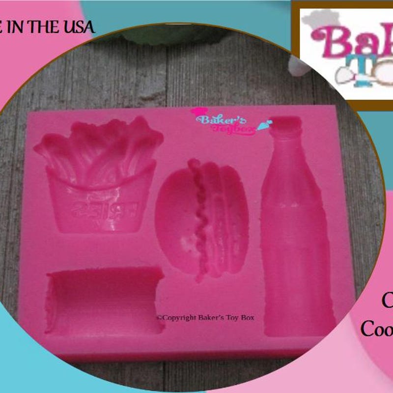 Burger Silicone Molds - Etsy