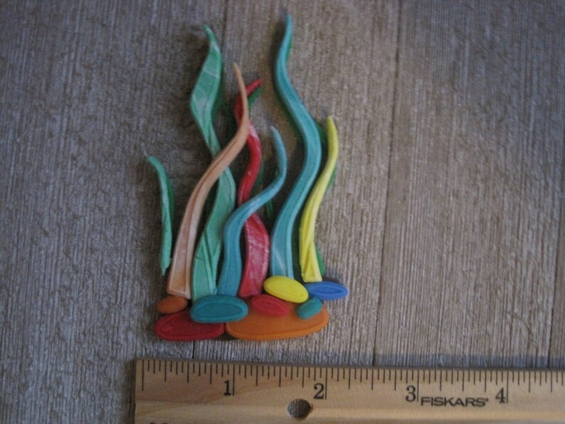 Seaweed Silicone Layering Mold - Under the Sea Mold - Silicone Mold ...