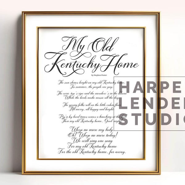 Kentucky Derby Font - Etsy