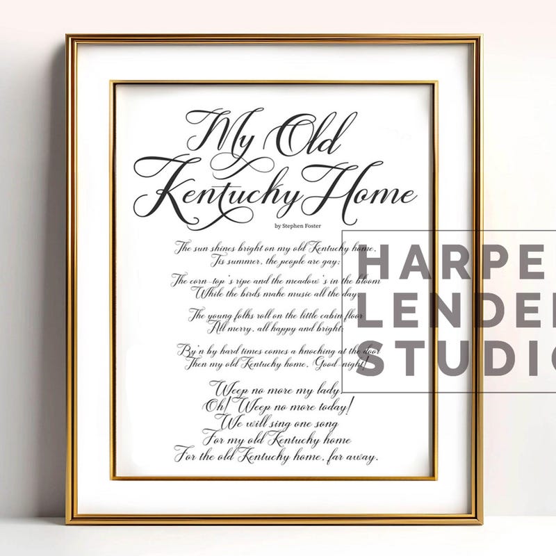 Kentucky Derby Font - Etsy