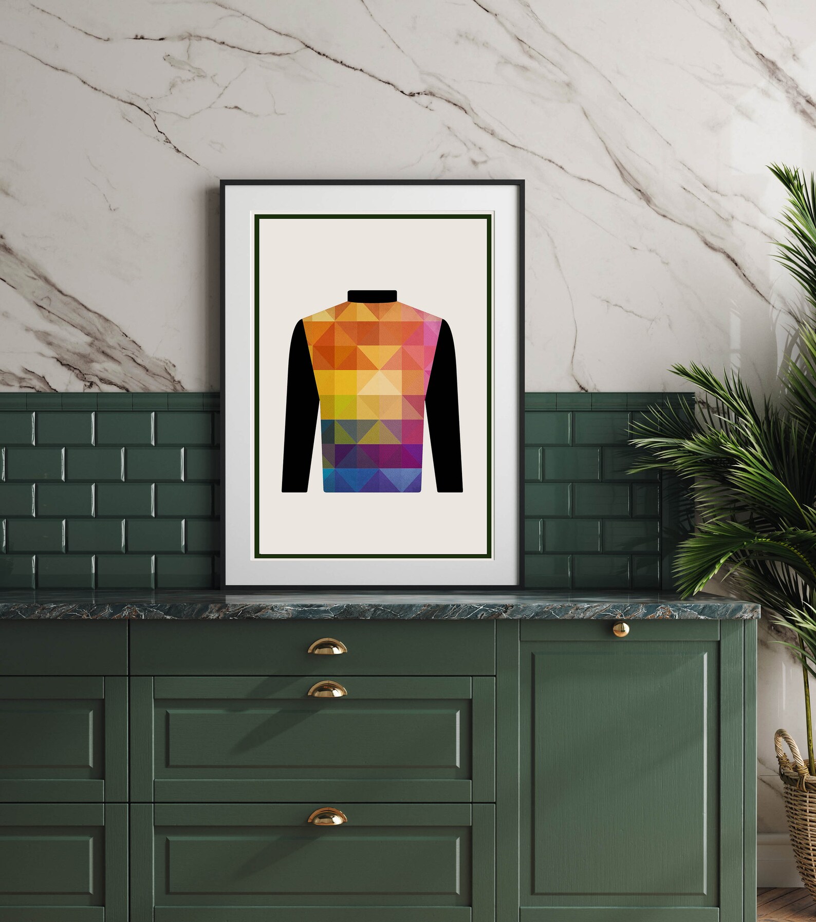 Jockey Silk Bold Bright Colorful Printable Art File, Digital Download ...