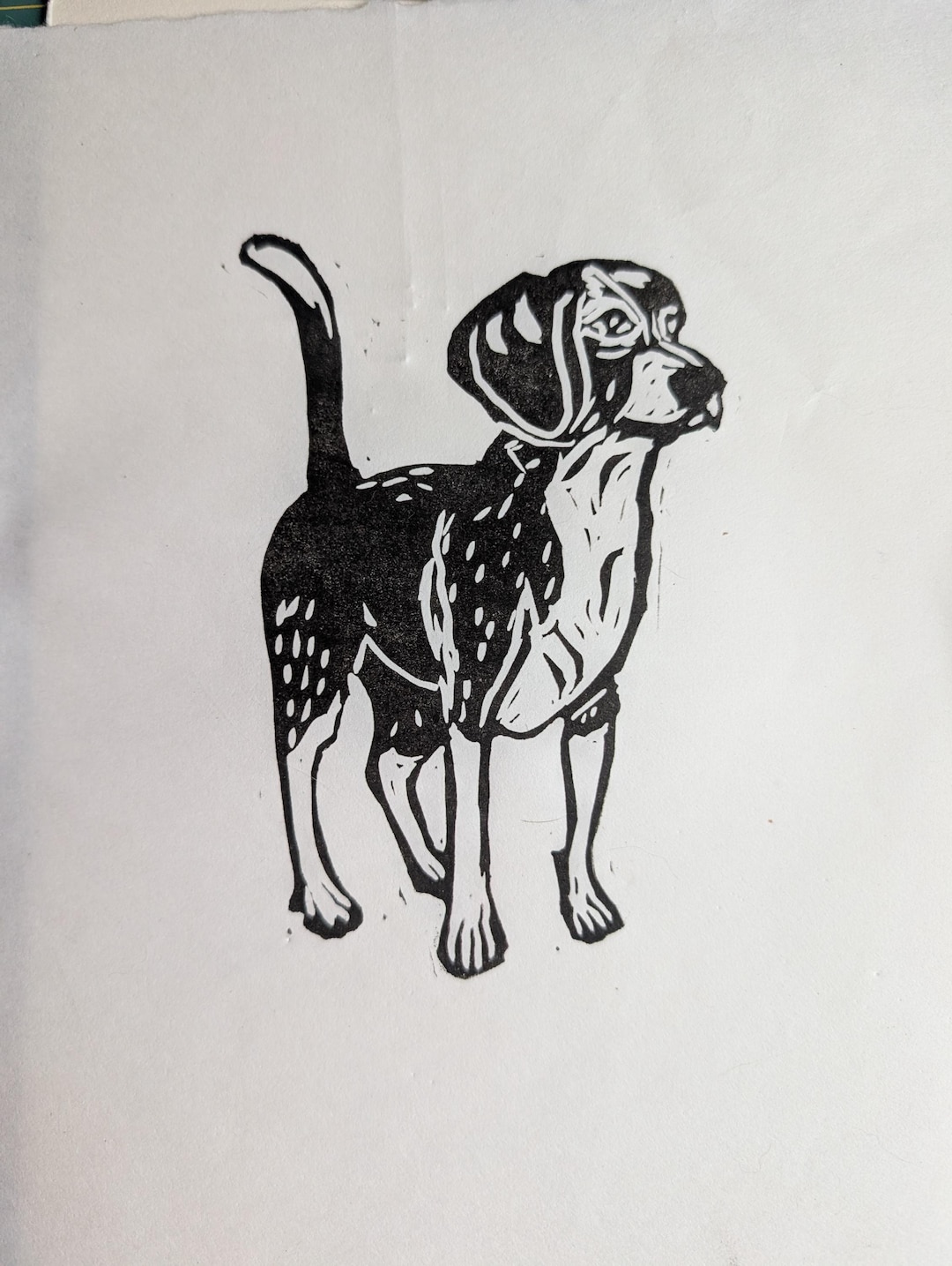 Dog Linocut - Handprinted Original Designs of Popular Breeds - Etsy