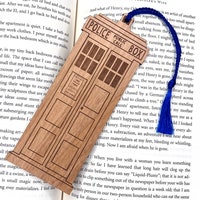 Doctor Who David Tennant Tardis Bookmark Double Sided - Etsy