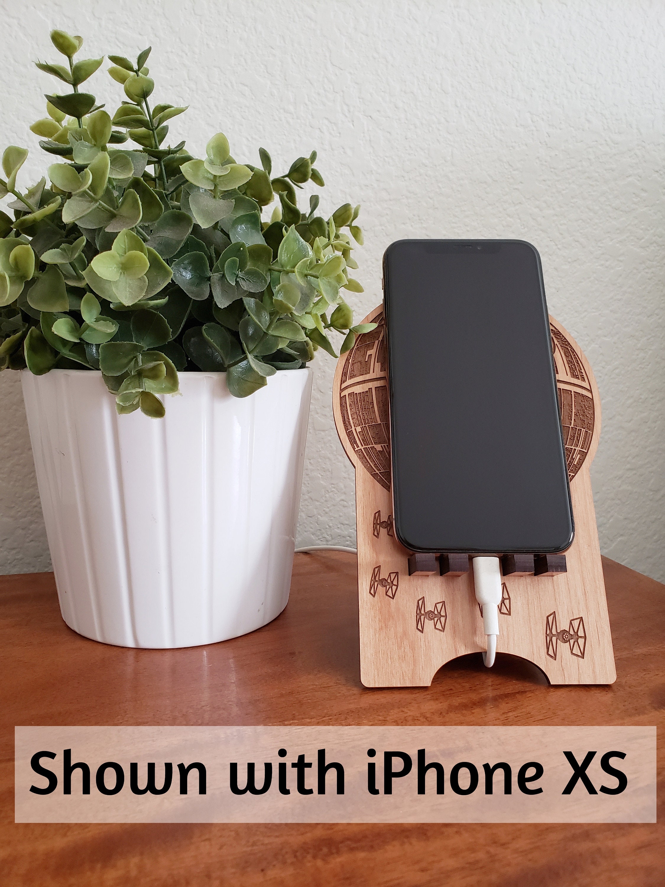 Death Star Phone Stand Smart Phone Docking Station Works - Etsy