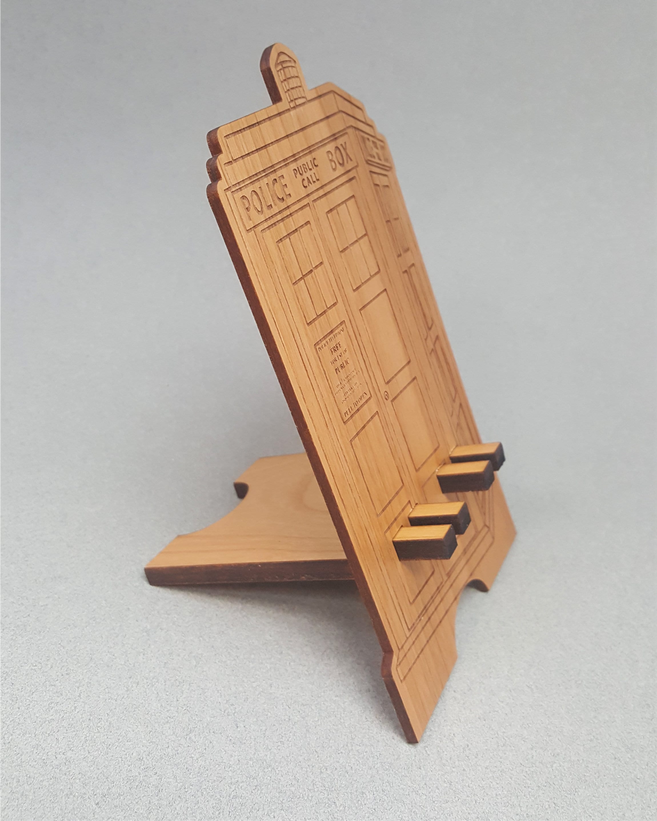 TARDIS Phone Stand - Doctor Who Smart Phone Docking Station - Works for ...