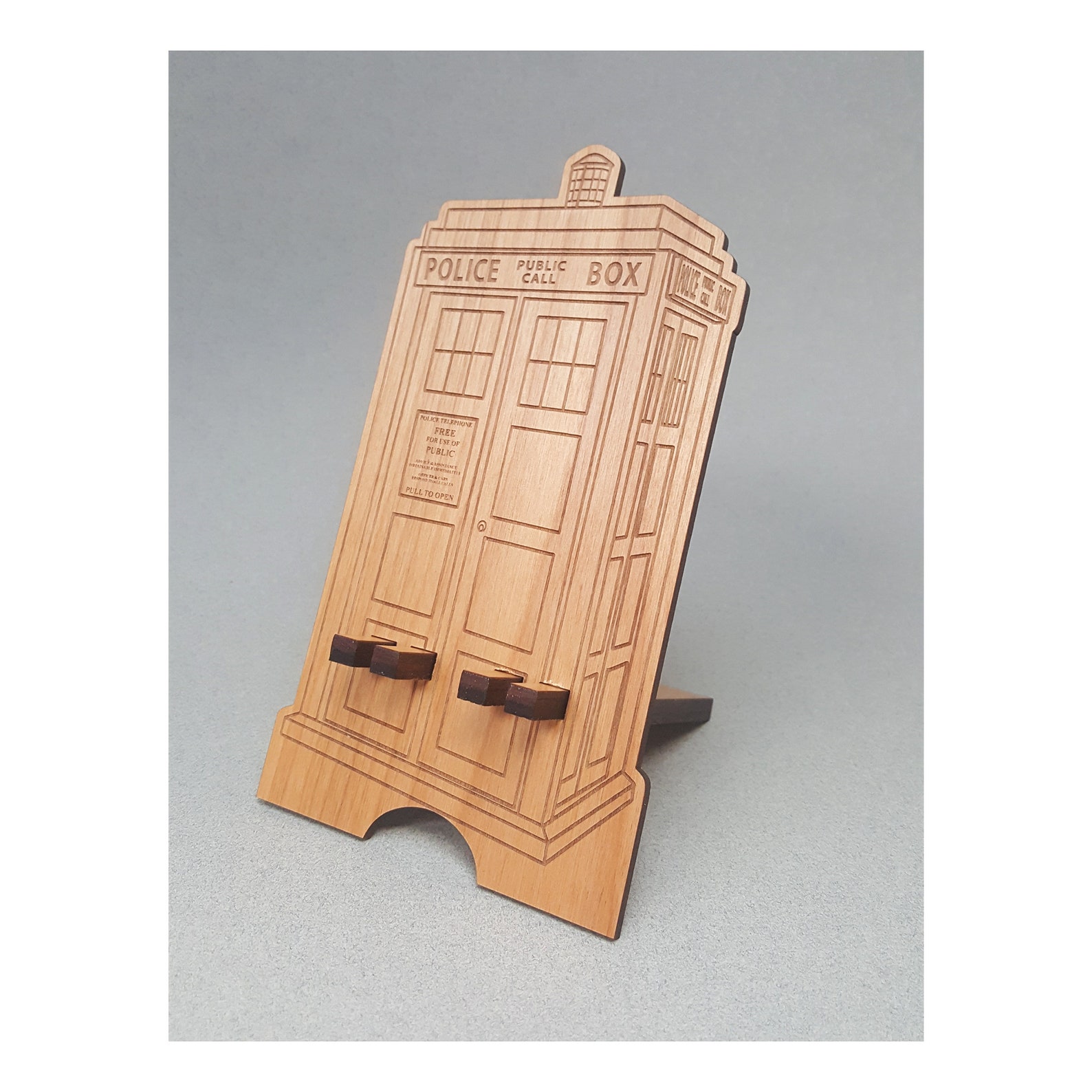 TARDIS Phone Stand - Doctor Who Smart Phone Docking Station - Works for ...
