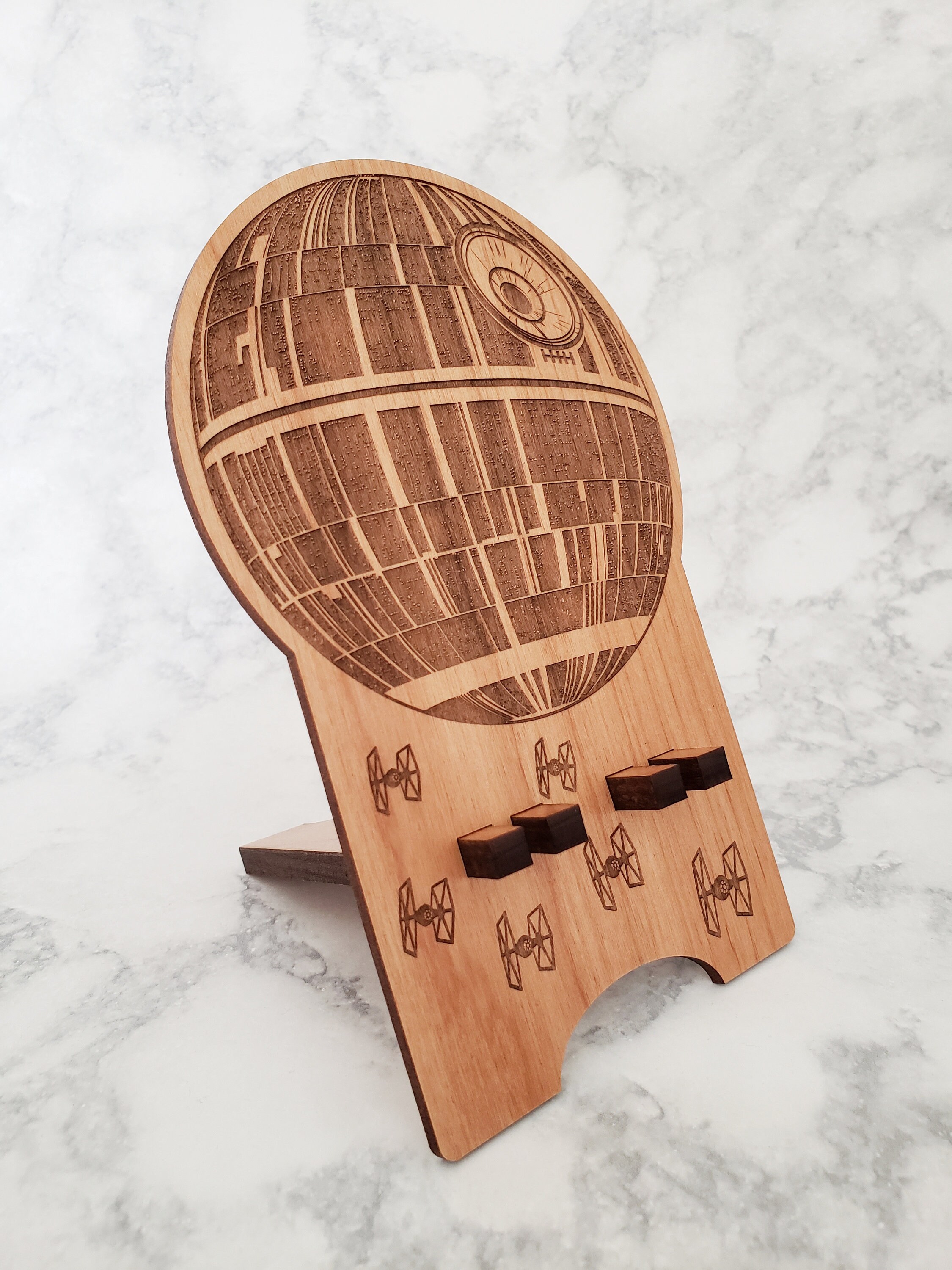 Death Star Phone Stand Smart Phone Docking Station Works - Etsy