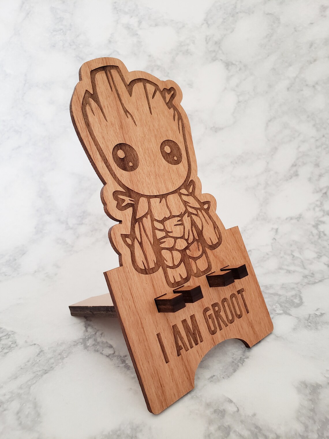 Groot Phone Stand Smart Phone Docking Station Works for | Etsy