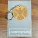 Key Chain Marvel Agents of SHEILD Wood Keychain Laser - Etsy
