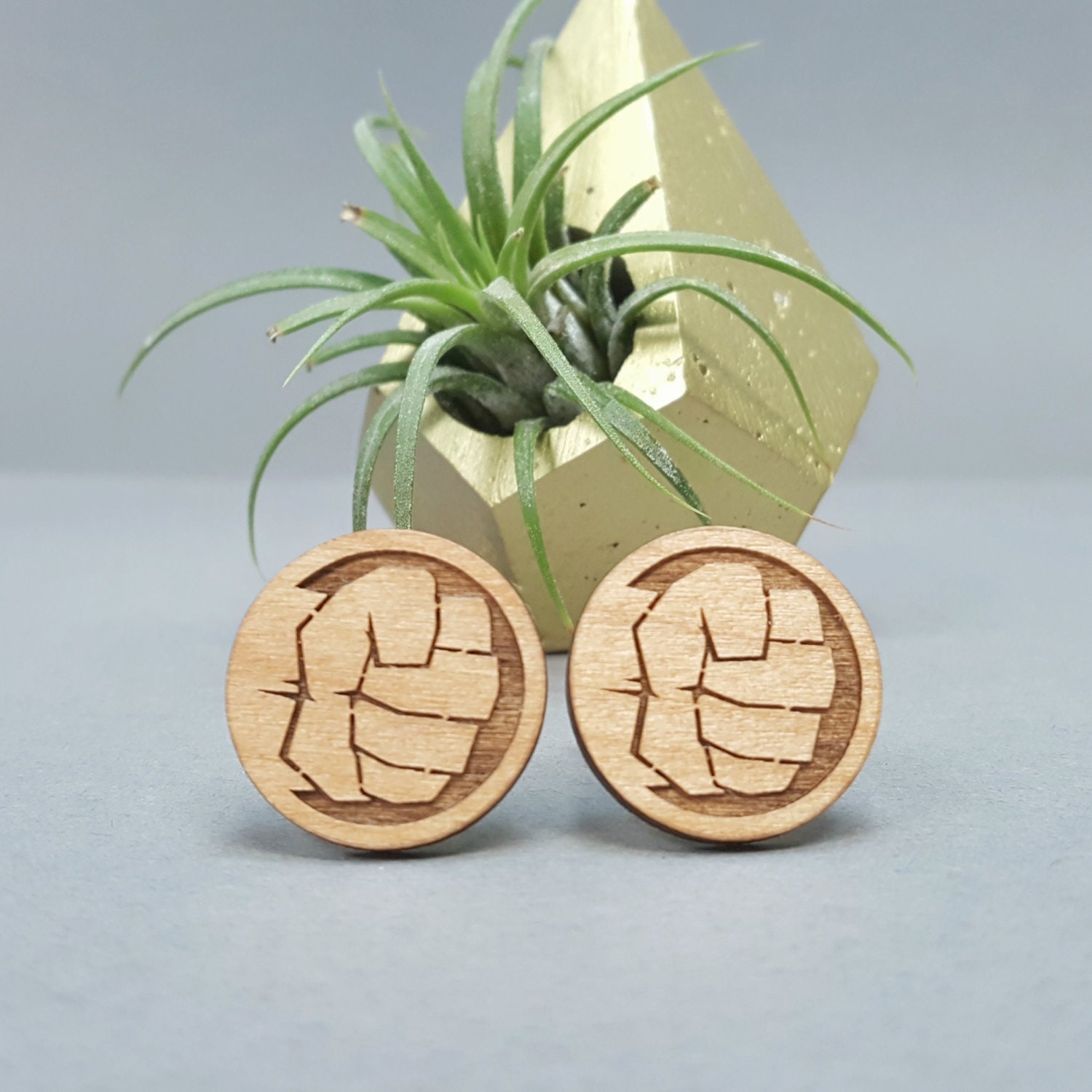 Marvel the Incredible Hulk Cuff Links Laser Engraved on - Etsy