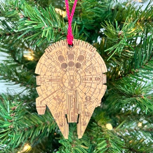 Millennium Falcon Ornament – Star Wars Christmas Tree Decor - Etsy