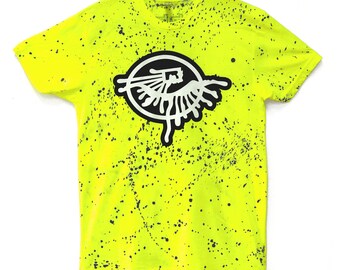Neon Yellow Shirt - Etsy
