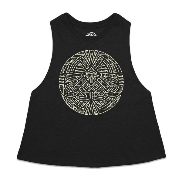 Psychedelic Crop Top Etsy