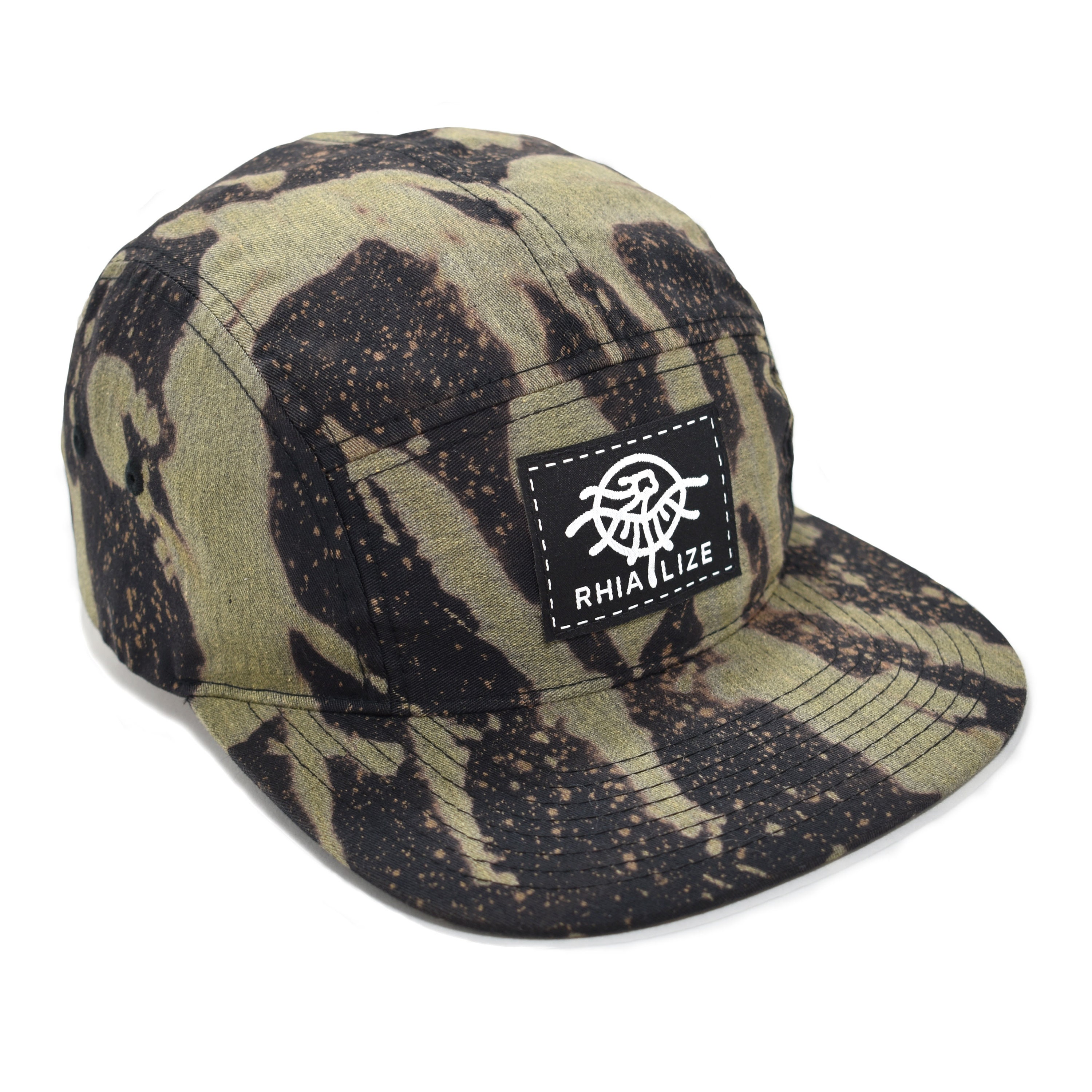 5 Panel Hat Black Five Panel Camper Hat Cap | Etsy