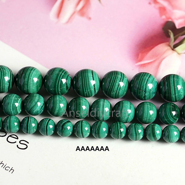 Malachite Beads - Etsy