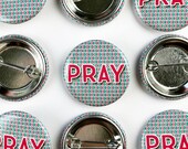 Pray Metal Pin - Etsy
