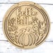 Hello Fall Door Hanger DIY Craft Kit | Autumn Harvest Decoration ...