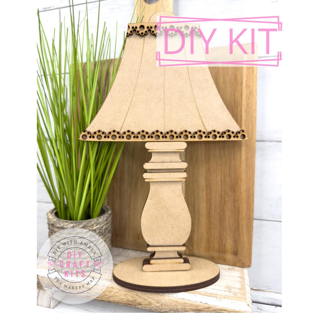 Lace Trim Lamp Shade Insert for Interchangeable Spindle Base | Vintage ...