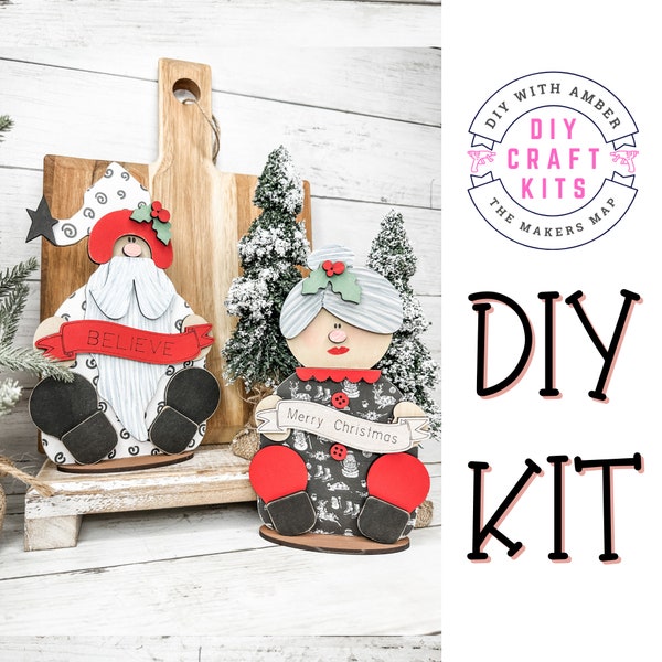 Wood Mrs. Santa Claus Pattern - Etsy