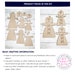 Scarecrows Set of 3 DIY Craft Kit | Thanksgiving Decor | Autumn Fall ...