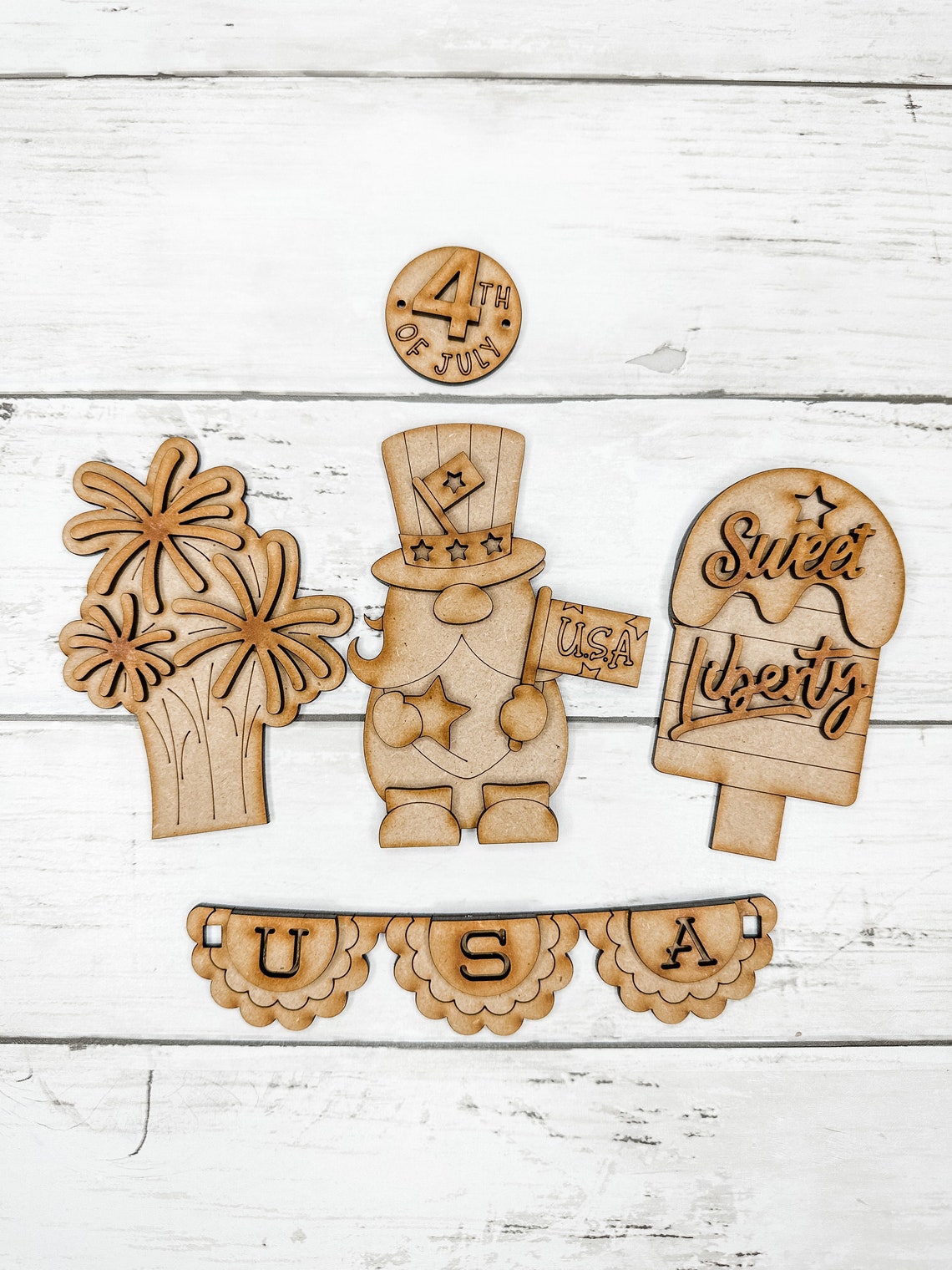 Uncle Sam Insert for Interchangeable Box Bases DIY Craft Kit ...