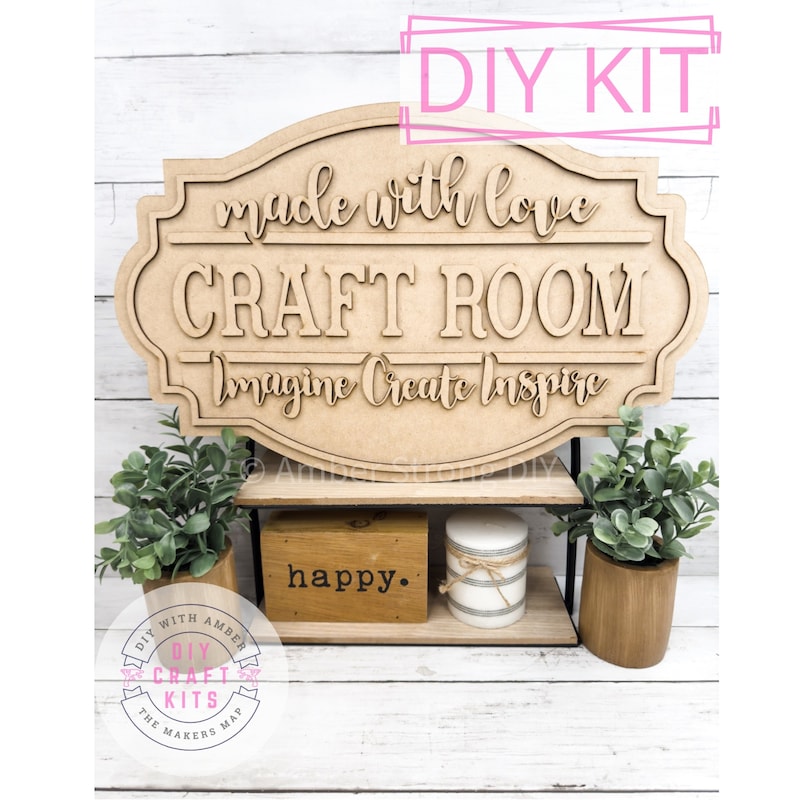 Craft Room Sign - Etsy