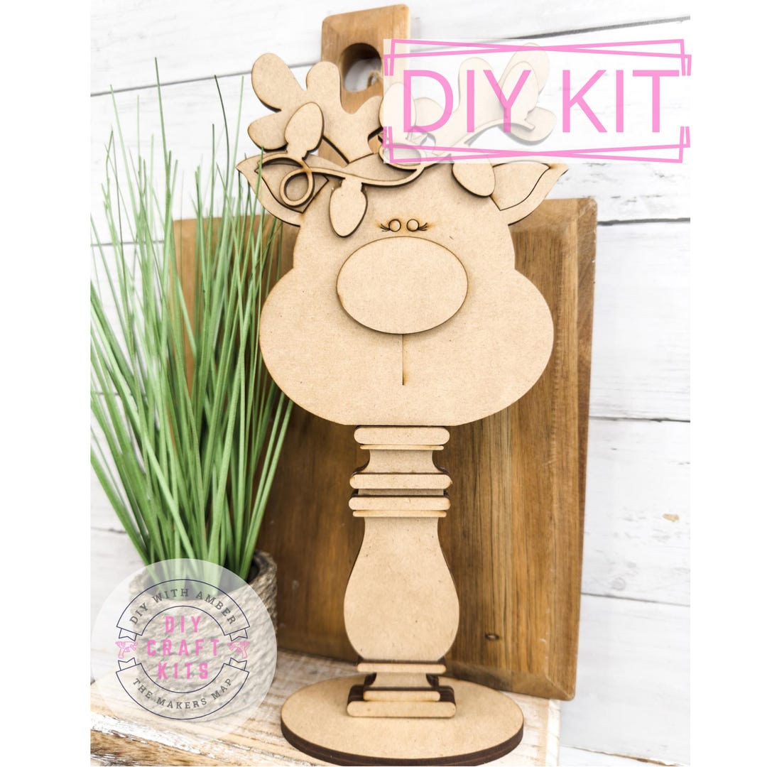 Reindeer Lights Insert for Interchangeable Spindle Base | Classic ...