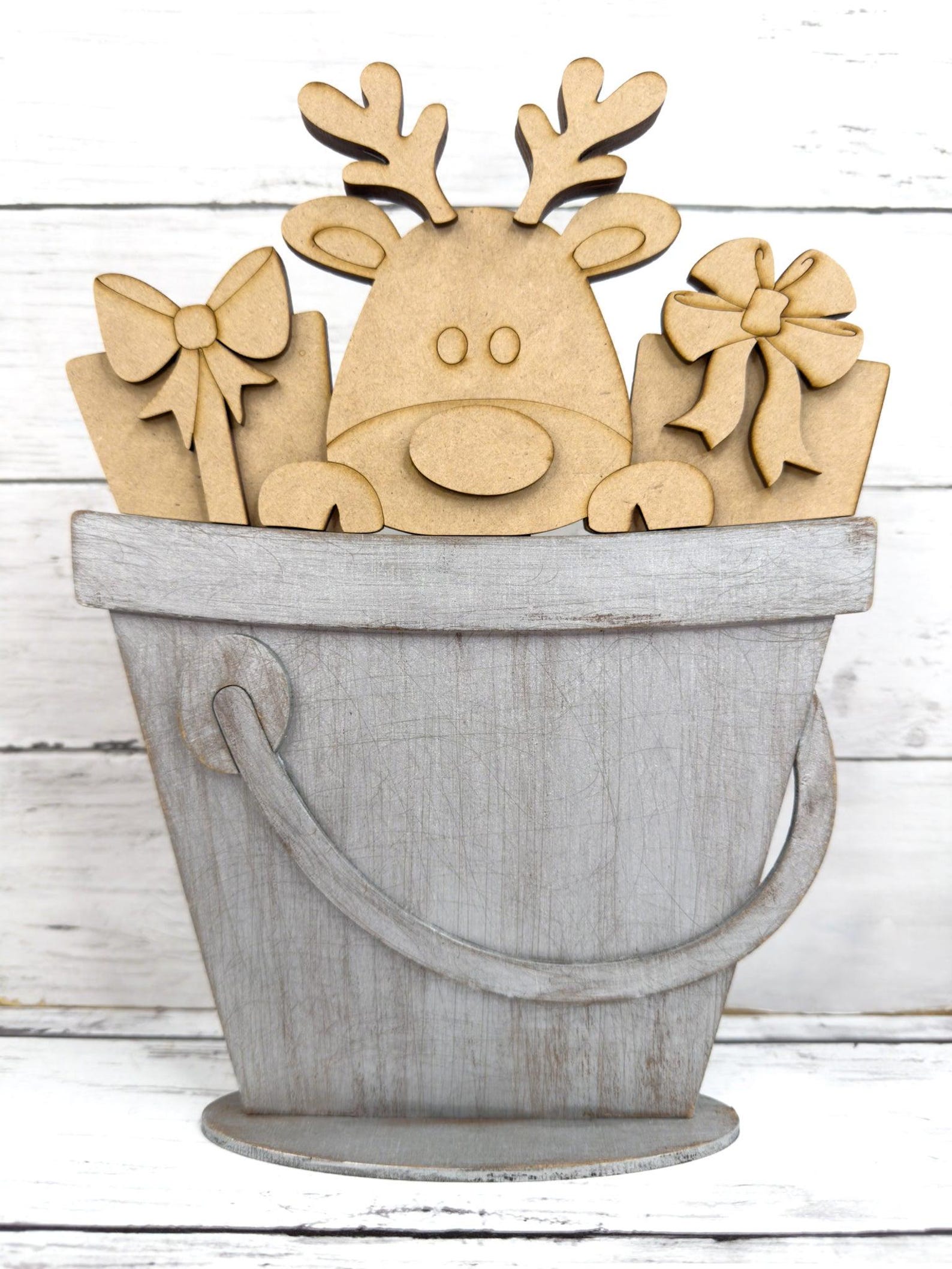 Reindeer Presents Slot Insert for Interchangeable Slot Bases DIY Craft ...